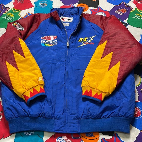 Nascar | Jackets & Coats | Vintage Nascar Jeff Gordon Puffer Coat ...